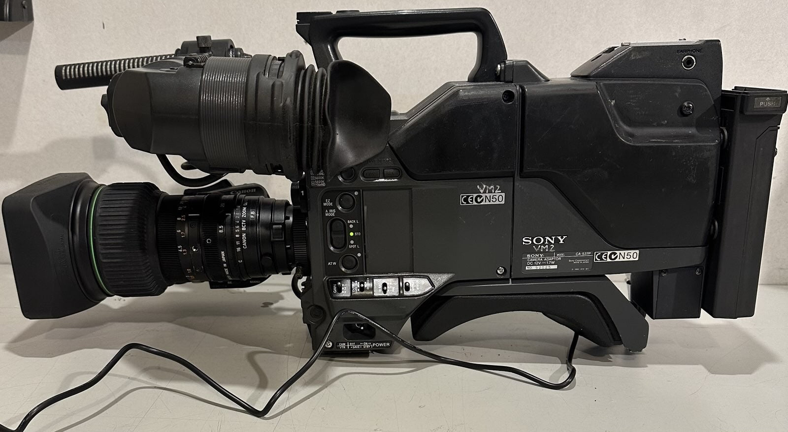 📹 Caméra Vidéo Sony DXC-30P Broadcast + Accessoires Professionnels Can