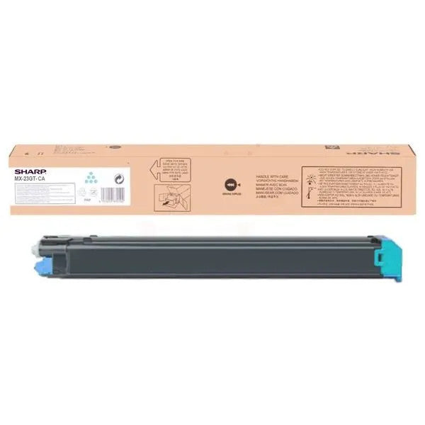 🖨️ Tóner Sharp Mx-23gt-Ca Cian Original Nuevo 10000 Páginas Auténtico