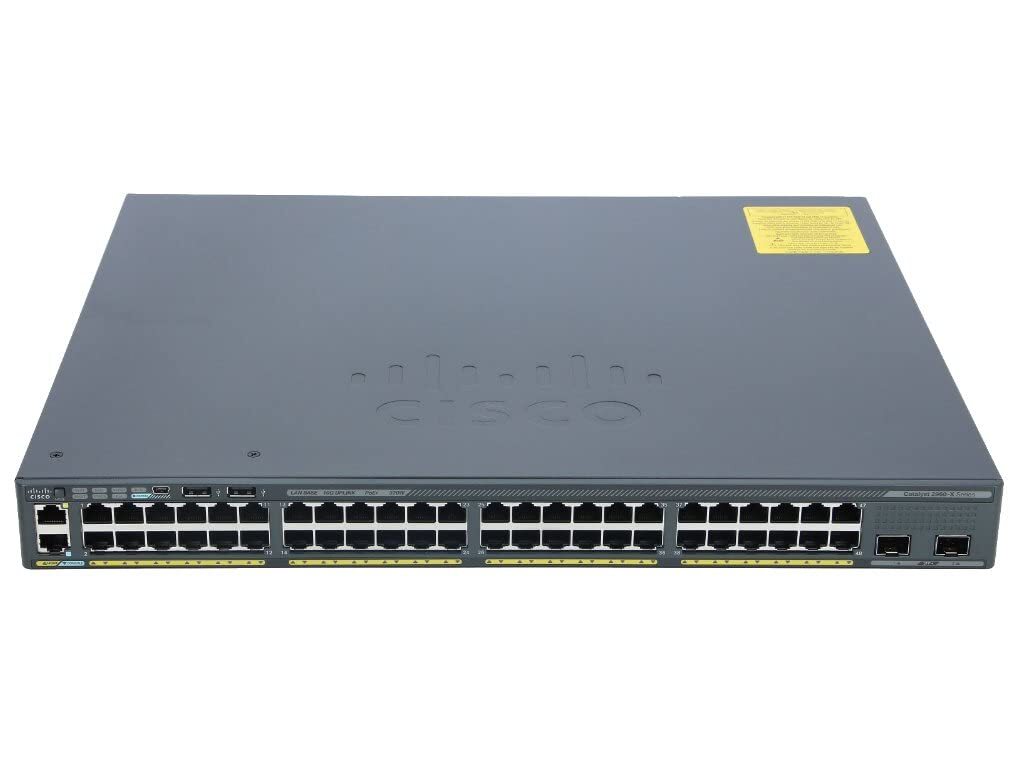 🔌 Switch Cisco Catalyst 2960X 24 Porte PoE+ 370W Gigabit Gestito Stack