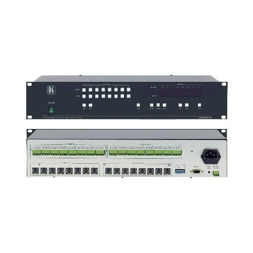 🎛️ Kramer VS-848 Matrix 8x8 Video Composite & Balanced Audio Rack 2U 🔊