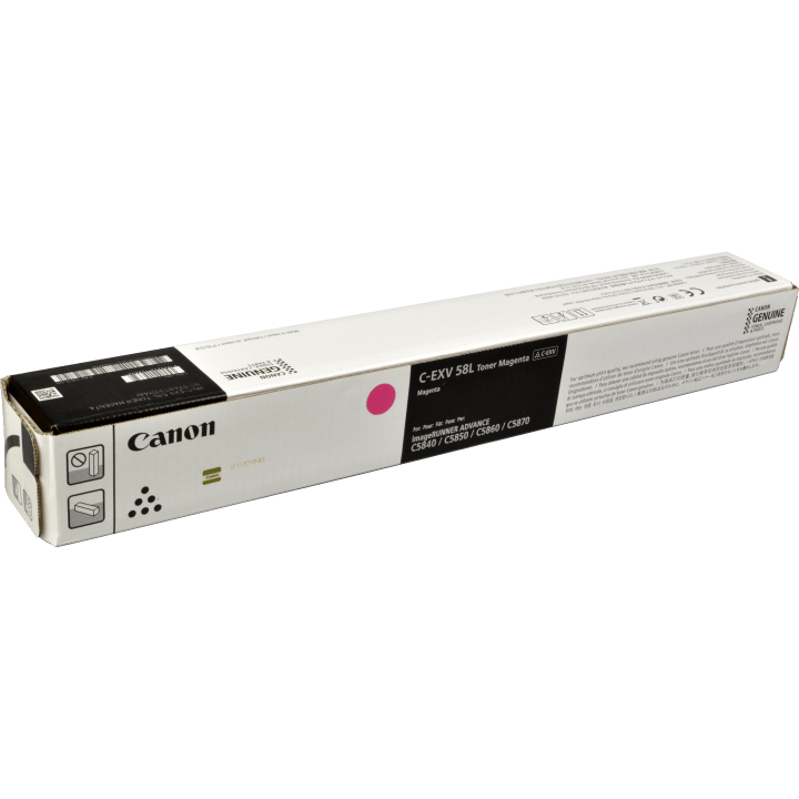 🖨️ Toner Canon C-EXV 58L Magenta Alta Prestazione - 26000 Pagine 🎯