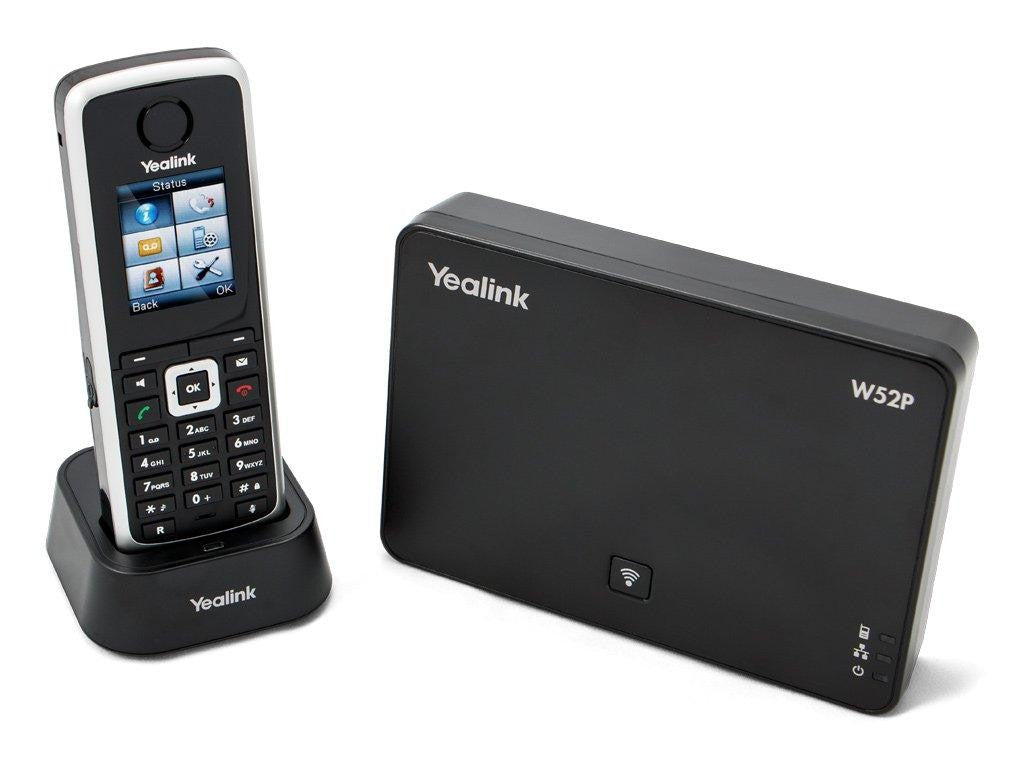 Yealink W52P — Wireless DECT IP Phone (base + handset)